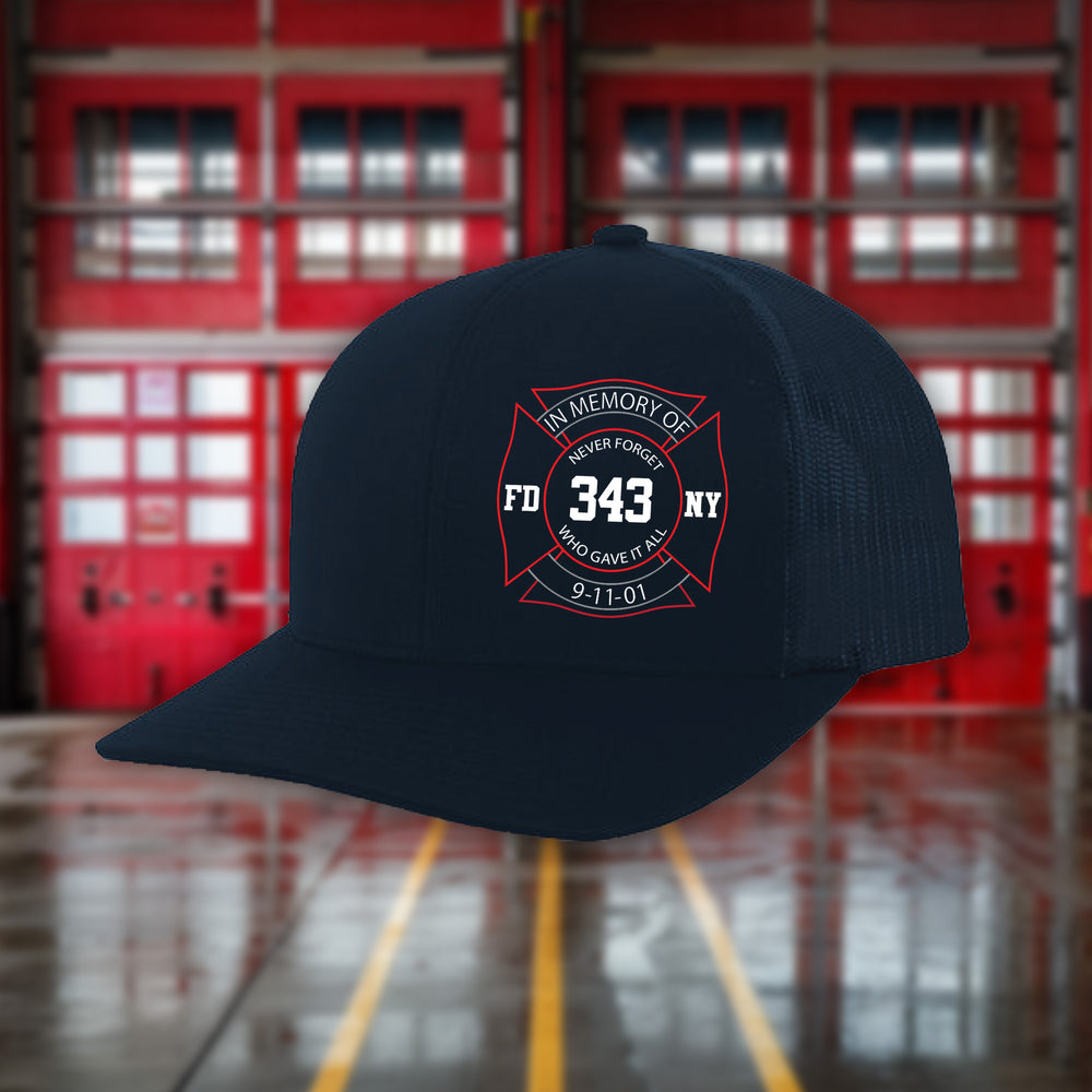 9/11 FDNY Remembrance Hat