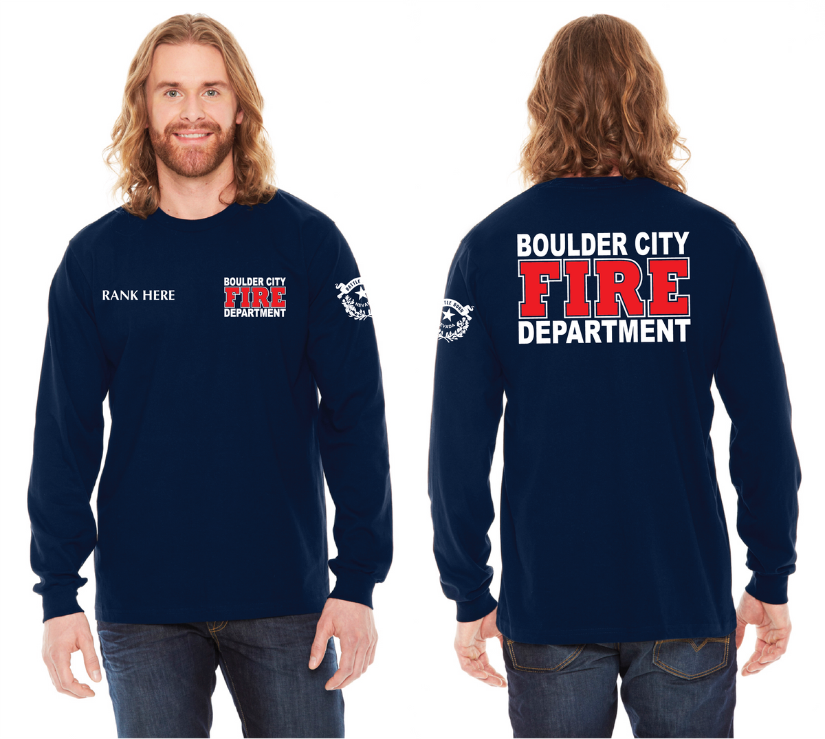 BCFD American Apparel Long Sleeve Duty Tee
